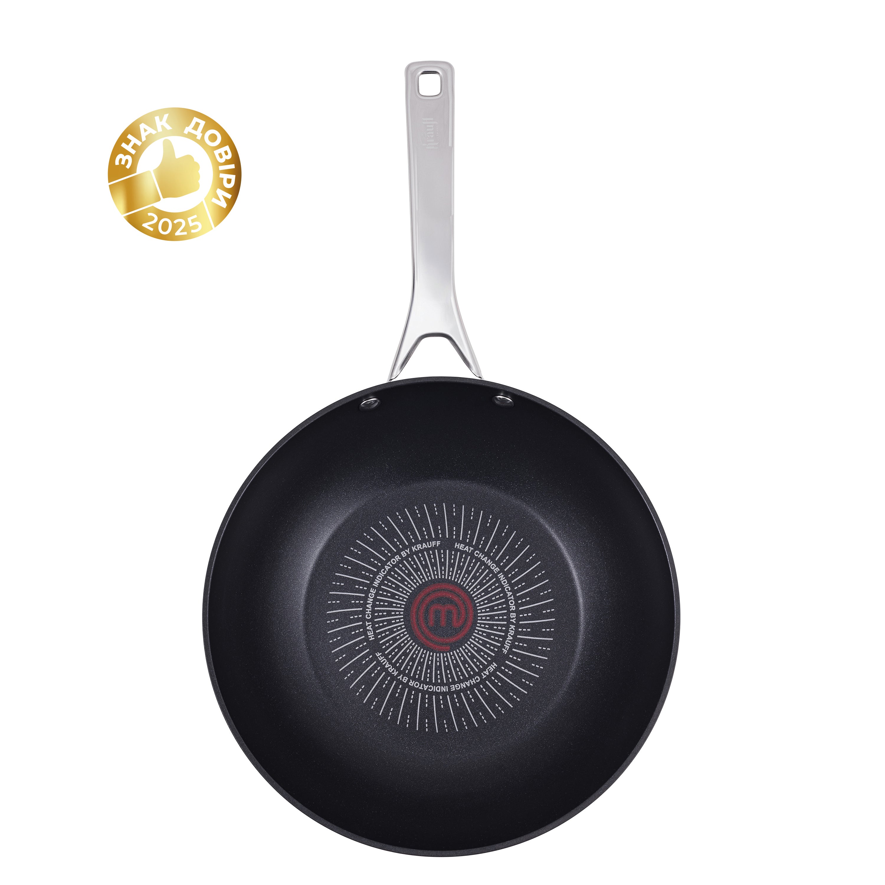 Сковорода WOK MasterChef 28 см — професійна якість і рівномірний нагрів